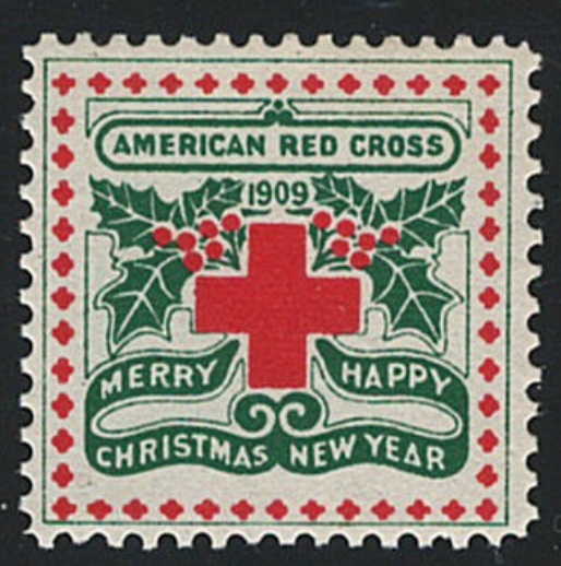 Red cross overprints: beginning of a lasting relation